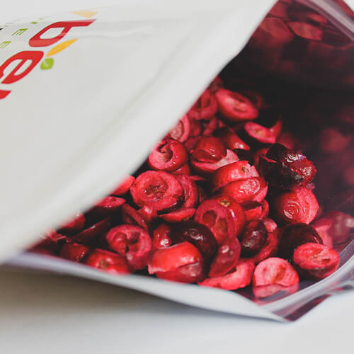Freeze Dried Cranberry Slices - Honeyberry International