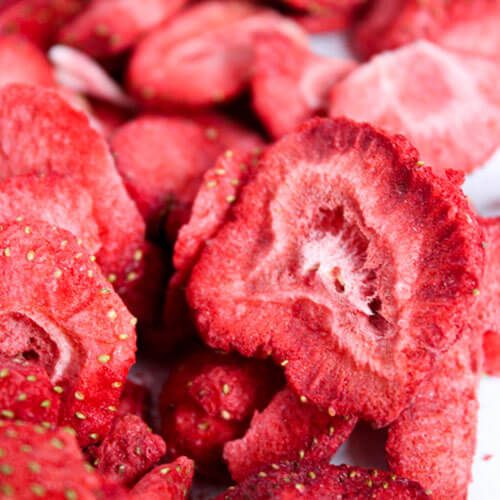 Freeze Dried Strawberry Slices - Honeyberry International