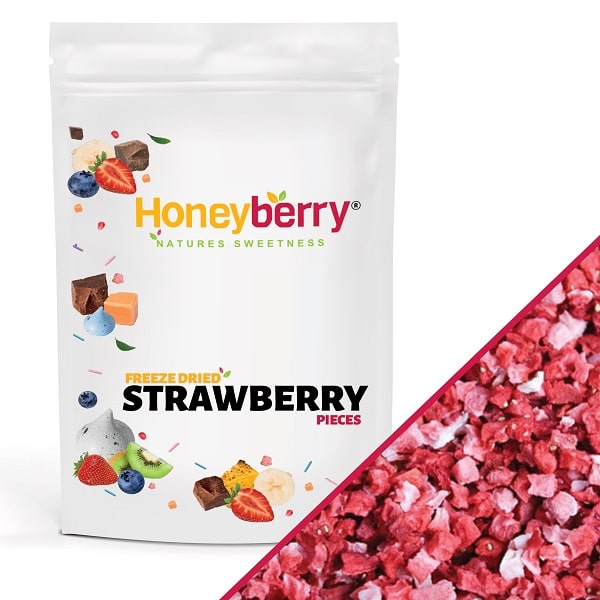 Freeze Dried Strawberry Pieces - Honeyberry International