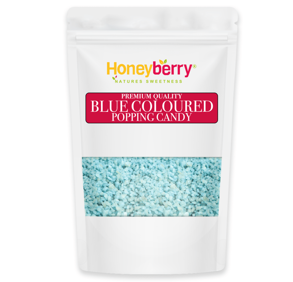 Blue Popping Candy - Cocoa Butter Coated, Unflavoured - Honeyberry ...