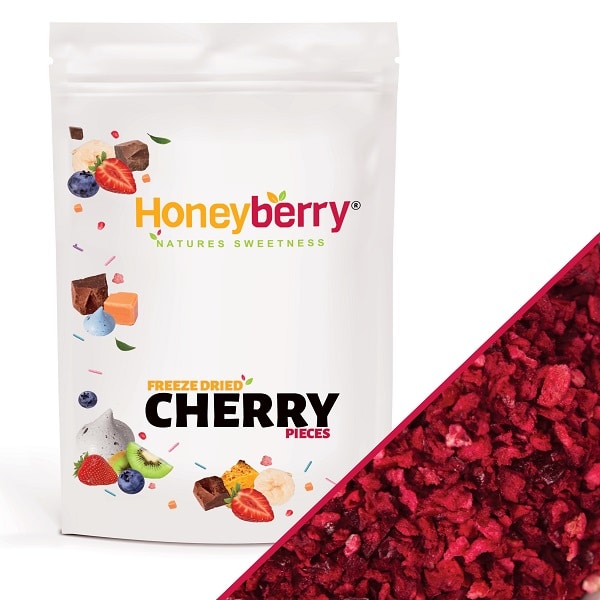 Freeze Dried Cherry Pieces - Honeyberry International