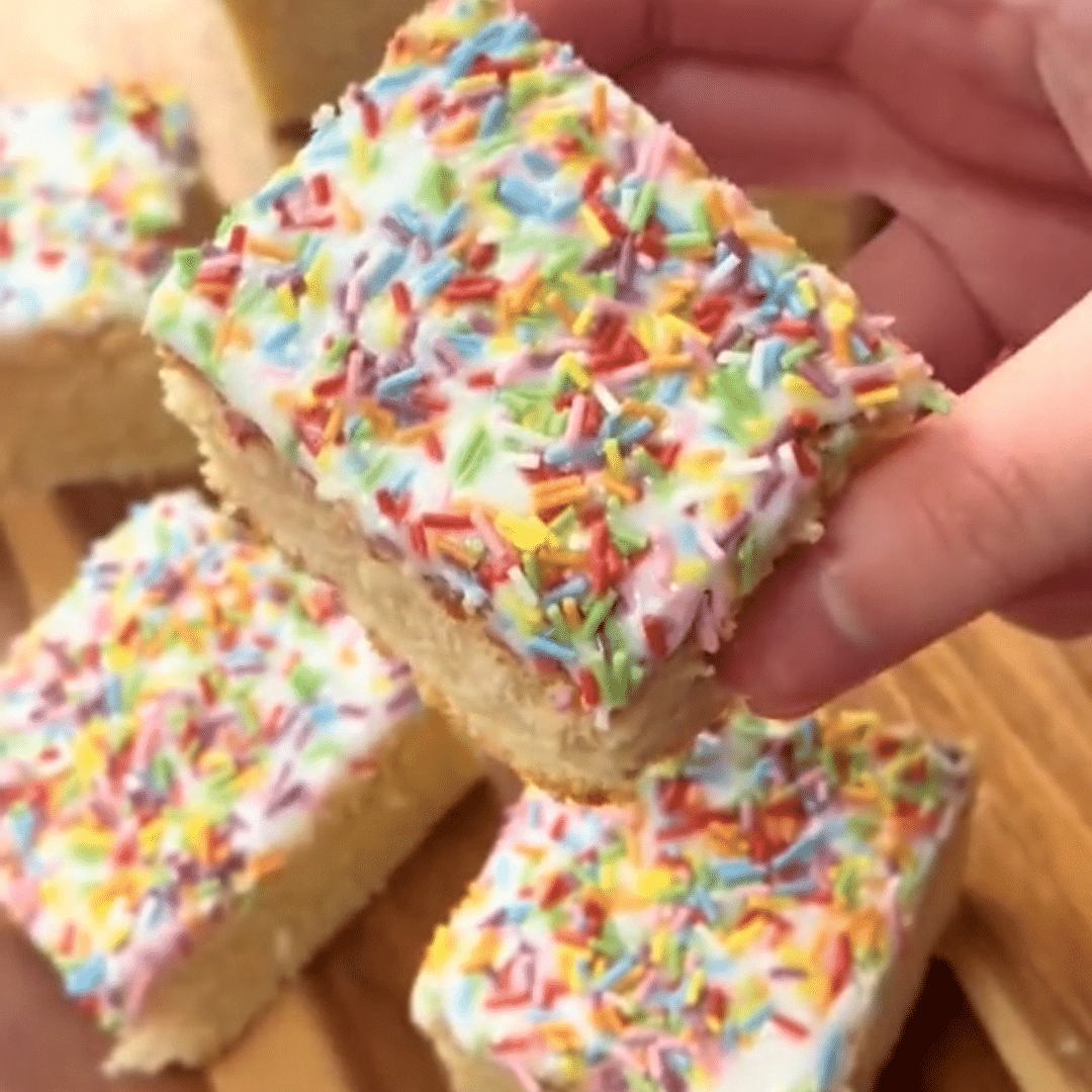 Classic Sprinkle School Cake - Honeyberry Solutions