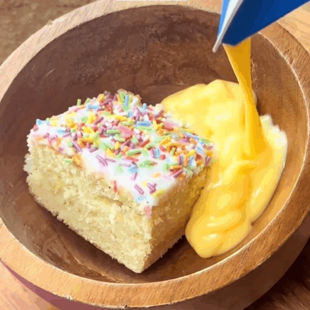 Classic Sprinkle School Cake - Honeyberry Solutions