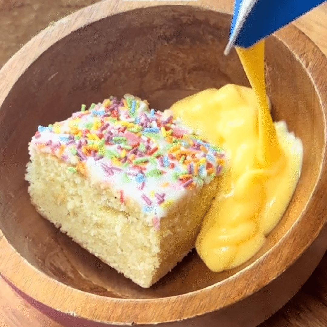 Classic Sprinkle School Cake - Honeyberry Solutions