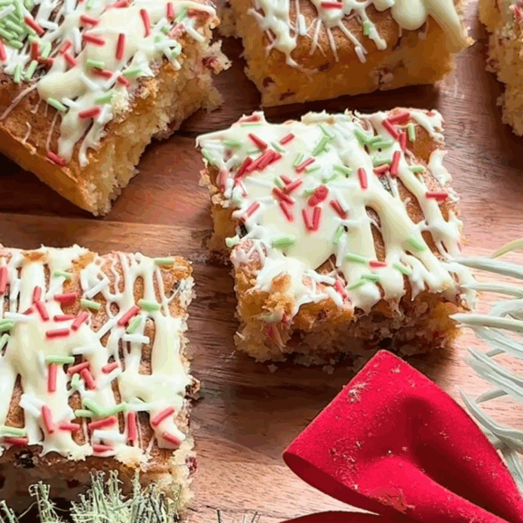 Christmas Raspberry & White Chocolate Cake - Honeyberry Solutions