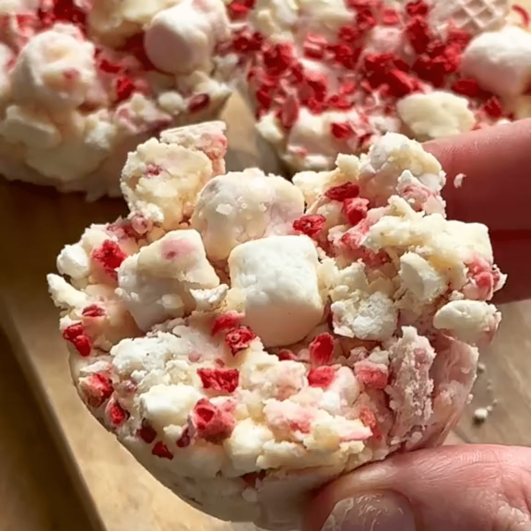 Eton Mess Rocky Road Bites - Honeyberry Solutions
